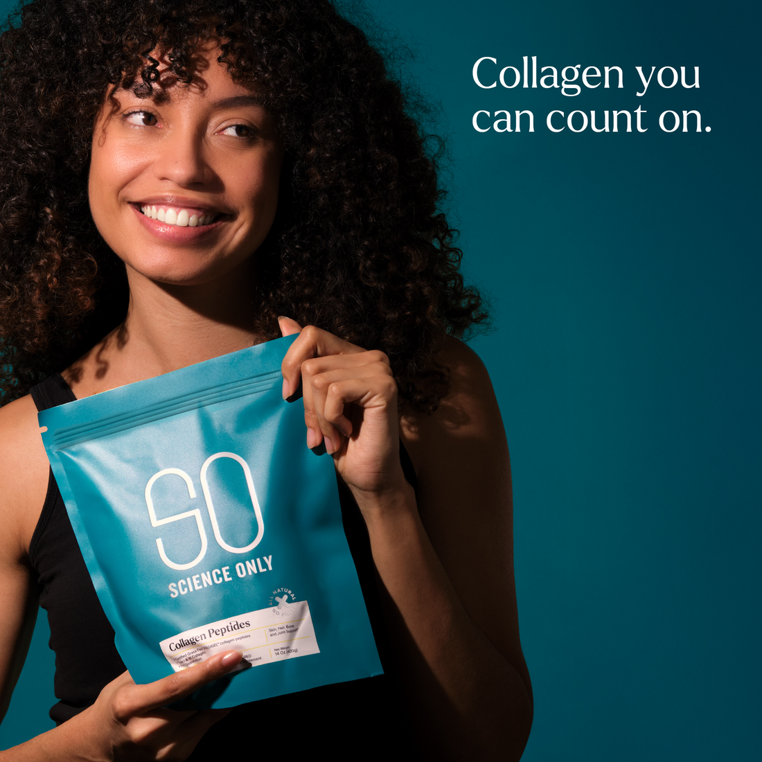 SO Science Only Collagen Peptides. Solugel Grass-Fed LIAF Certified.